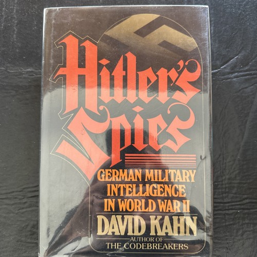 1978 - Hitler's Spies: German Intelligence in WW2 by David Kahn HCDJ First VTG | eBay