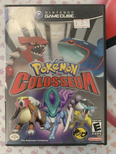 Pokémon Colosseum Player's Choice Complete in Box GameCube Tested | eBay