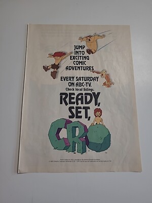 Cro Children's Television Workshop CTW 1995 Print Ad Poster Vintage ...