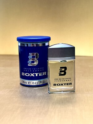 BOXTER Pour Homme Men Cologne EDT 0.23oz-7ml Splash Travel MINI SAMPLE ...
