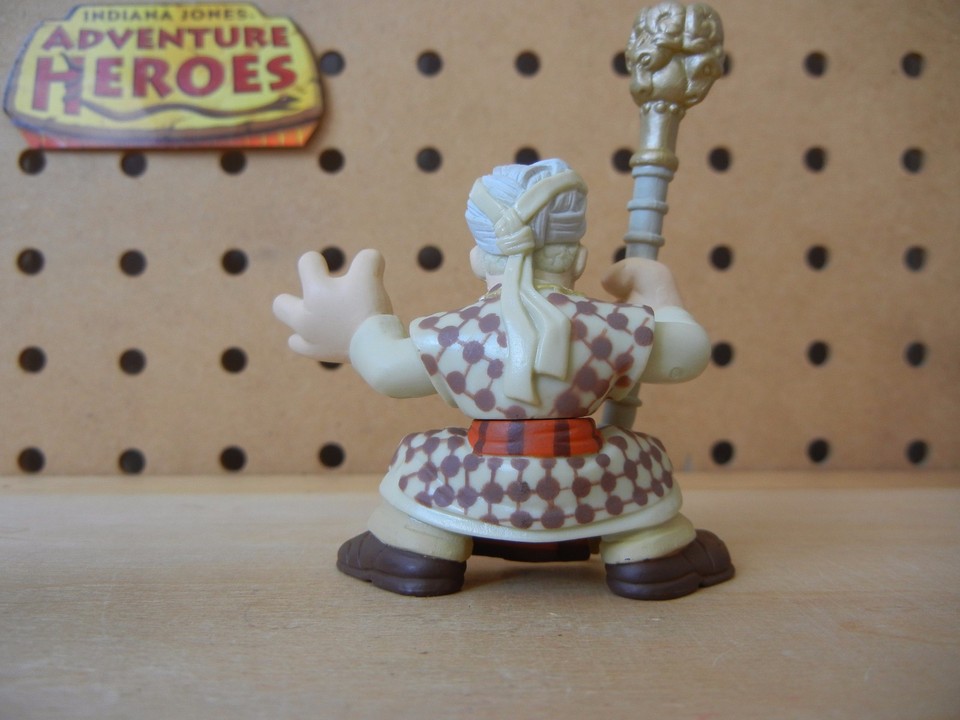 Indiana Jones Adventure Heroes RENE BELLOQ Holding Staff from Wave 1 | eBay