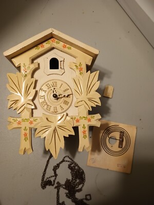 Vintage Hubert Herr Cuckoo Clock Made in West Germany for repair | eBay