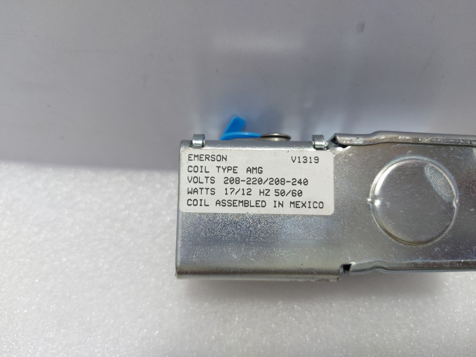 Emerson Coil Type AMG Solenoid Valve Coil 208-220/208-240 V Watt 17/12 ...