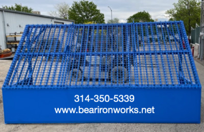 Bear Iron Works Rock Screen Grizzly 8X12 Rock Scalper Screen Dirt ...