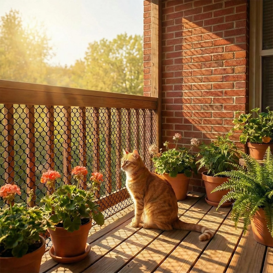 Plastic Wire Mesh Fence Roll, GENNIZZ 15.7IN x 50FT Plastic Chicken ...