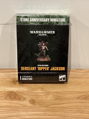Warhammer 40K Sergeant Ripper Jackson - New In Box Store Anniversary ...