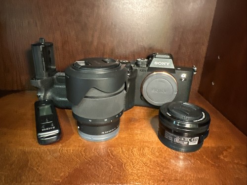 Sony Alpha A7 IV Mirrorless Camera with 28-70mm 16-50mm and Vertical ...