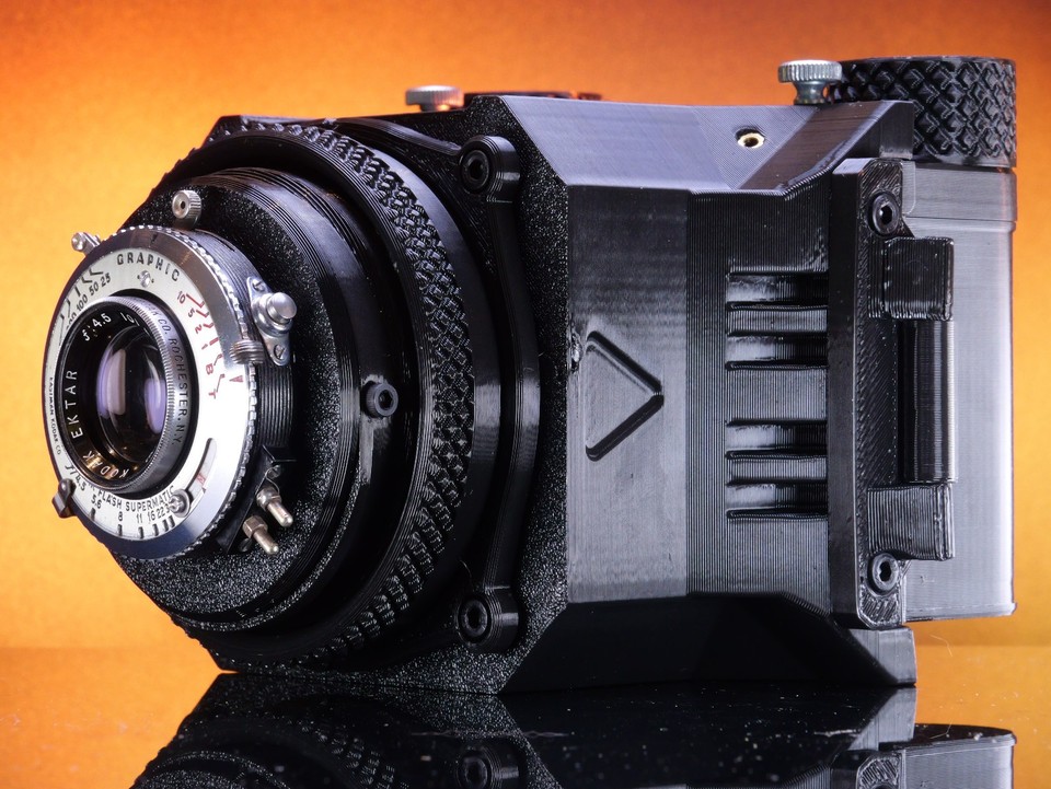 Goodman Zone xTWO Medium Format Camera - 3D printed 6x9 Film Camera # ...