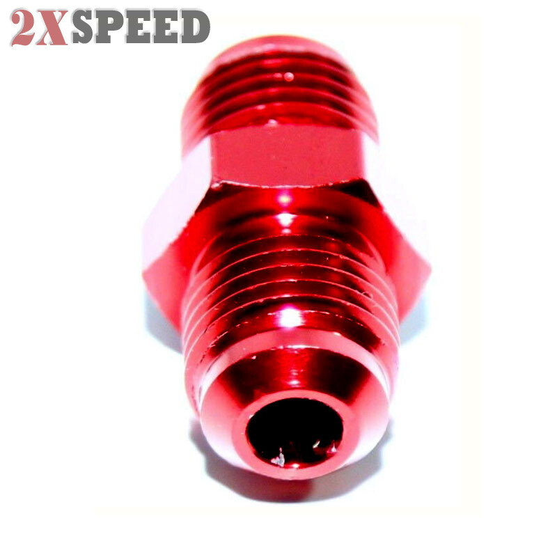 -6AN Male to -6AN Male Thread Straight Aluminum Anodized Fitting ...