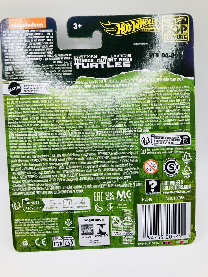 2024 Hot Wheels Premium - Pop Culture - Teenage Mutant Ninja Turtles VW ...