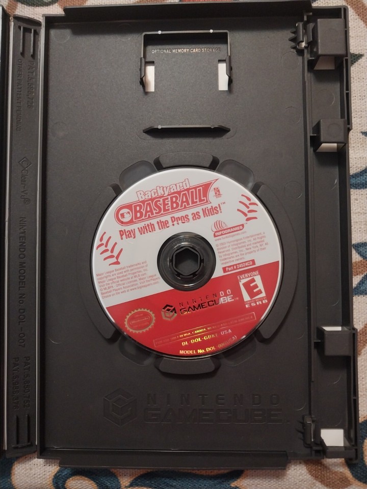 Backyard Baseball (Nintendo GameCube, 200) Case and Disc no booklet ...