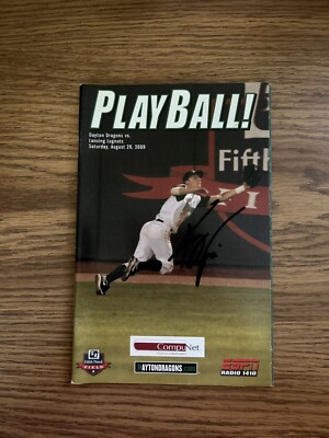 2009 Kevyn Feiner Signed Play Game Book Program Autograph Dayton ...