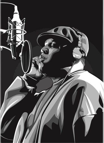 NEW Biggie Smalls Rap Music Notorious B.I.G, Vector Print Art Poster 90 ...