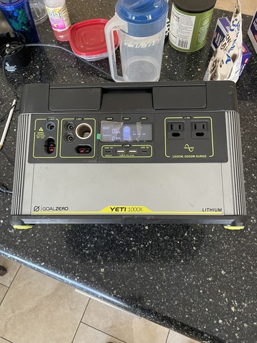 Goal Zero Yeti 1000x Lithium Battery/Portable Power Station, 36200 | eBay