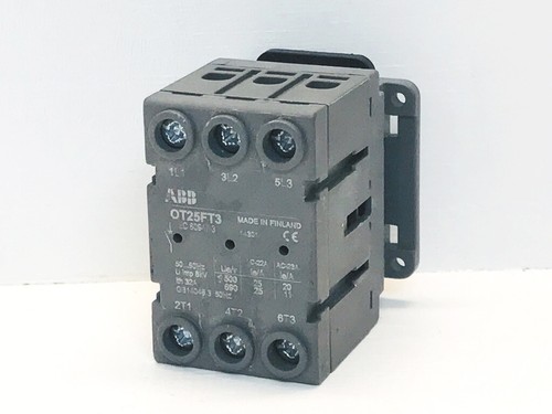ABB 25A 3 Pole Isolator Door Mounted NEW Rotary Disconnect Switch | eBay UK
