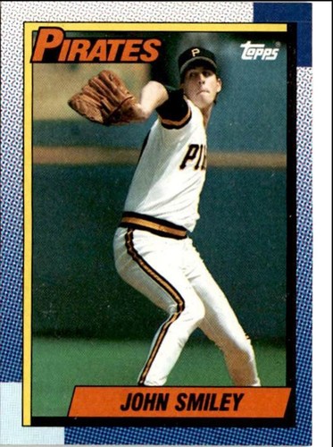1990 Topps Baseball Cards John Smiley Pittsburgh Pirates #568 | eBay