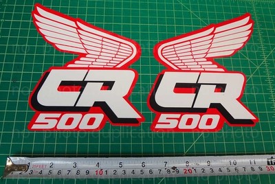 88' 1988 CR500 dirtbike decals stickers CR 500 CR500R 500R AHRMA VMX ...