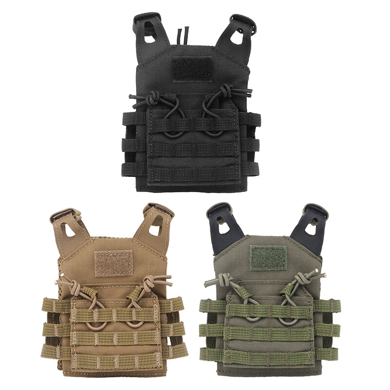 Mini Tactical Beer Bottle Vest Cover Military Miniature Molle Vest Beer ...