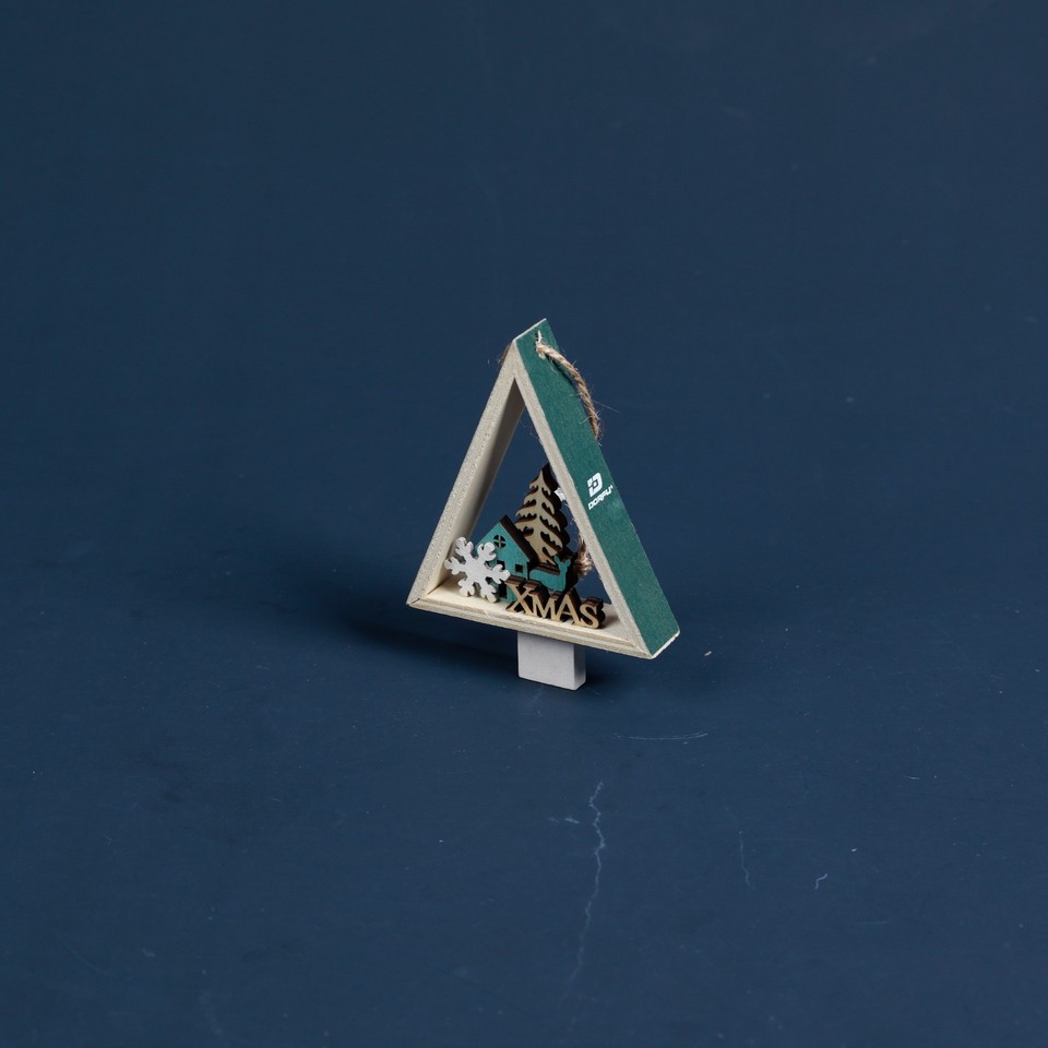 DORPU Christmas ornaments, Christmas tree decorations, wooden ...