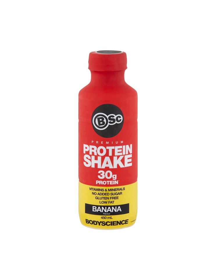 Body Science Protein Shake Banana 450ml x 6 | eBay Australia
