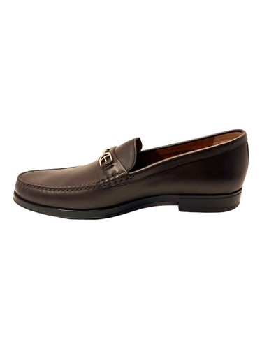 Bally Simpler 6230242 Men's Chocolate Calf Plain Leather Loafers MSRP ...