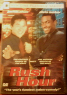 Rush Hour (DVD, 1999, Platinum Series) Jackie Chan Chris Tucker NIB ...