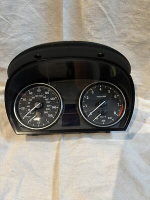 BMW OEM E90 E92 E93 335 328 SPEEDOMETER INSTRUMENT CLUSTER SIEMENS VDO ...