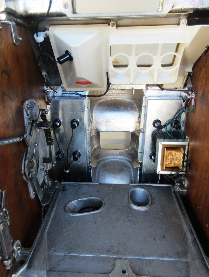 Jennings 25c Red Light Up Lady Luck Slot Machine Circa 1940's | eBay