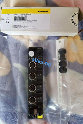 2PCS TURCK TBEN-S2-4AI 6814025 Module Fast shipping via DHL or FedEx | eBay