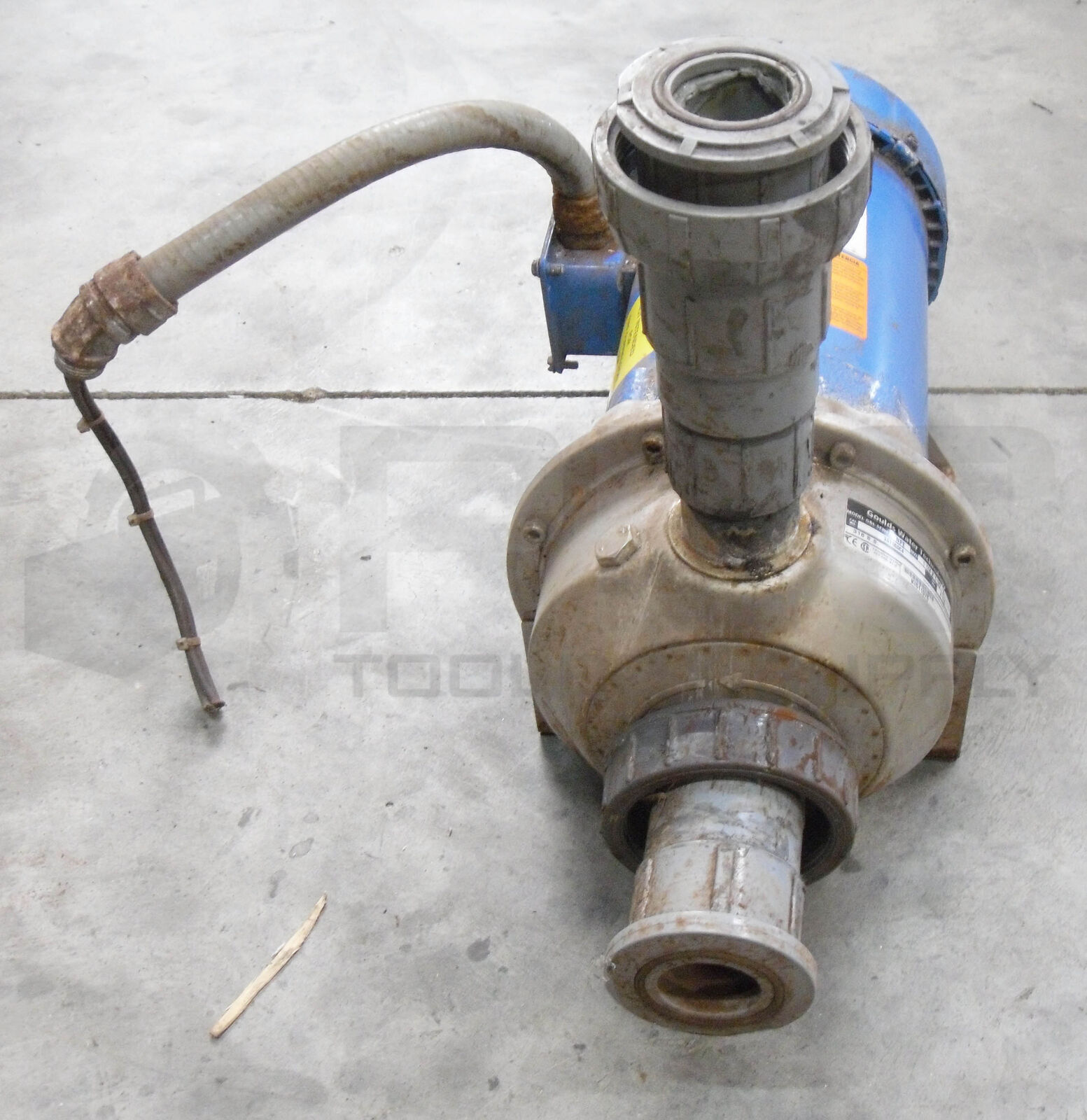 BLUFFTON E08C32E2EB3G MOTOR 2HP 3450RPM FR:56J W/ 2ST1G5C4 PUMP 1-1/4X1 ...
