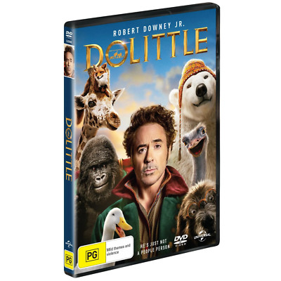 Dolittle DVD (2020) Robert Downey JR Region 2 4 Brand New Sealed | eBay ...