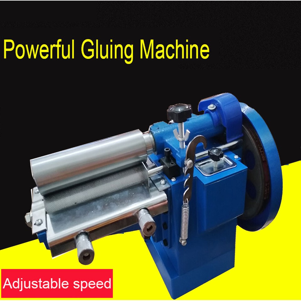 Good Upgrade 0-40mm Width Strong Force Glue Gluing Machine for Leather ...