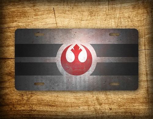 Star Wars Rebel Alliance License Plate Galactic Empire Seal Darth Vader ...