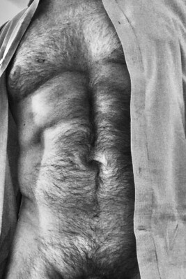 [G086] Male Model Showing Off Body To Viewer Fine Art Hunky Physique | eBay