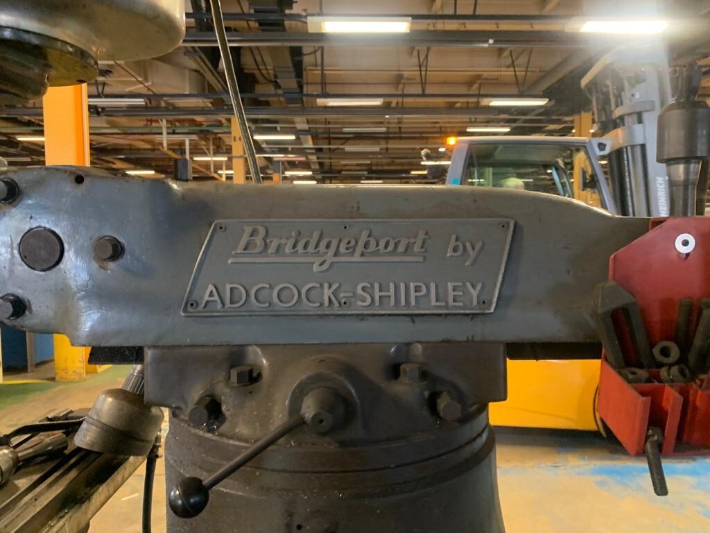BRIDGEPORT ADCOCK-SHIPLEY TEXTRON MILLING MACHINE | eBay UK