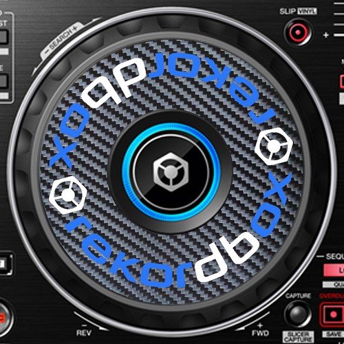 PIONEER REKORDBOX CARBON FIBRE DDJ-RR DDJ RR JOG / SLIPMAT GRAPHICS ...
