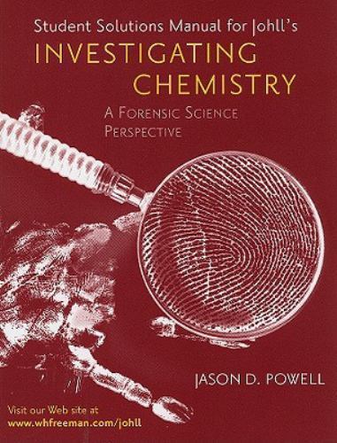 Invetigating Chemistry Solutions Manual by Jason Powell (2006, Trade ...