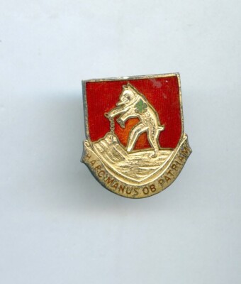WWII WW2 DI DUI Lots-913th Artillery Regiment 88th Div. BLUE DEVILS ...