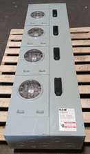 Eaton 35MM 5 Jaw 4 Socket 3 Phase Commercial Meter Stack 35MM420R12 for ...