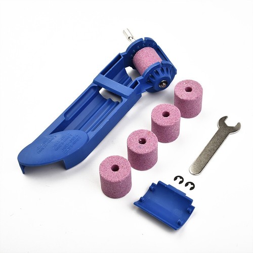 Convenient Electric Drill Bit Sharpener with Easy to Replace Composite ...