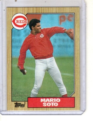 1987 Topps - #517 Mario Soto Cincinnati Reds baseball card | eBay