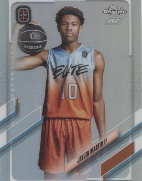 2021-22 Topps Chrome OTE Overtime Elite - Jaylen Martin #56 Refractor ...