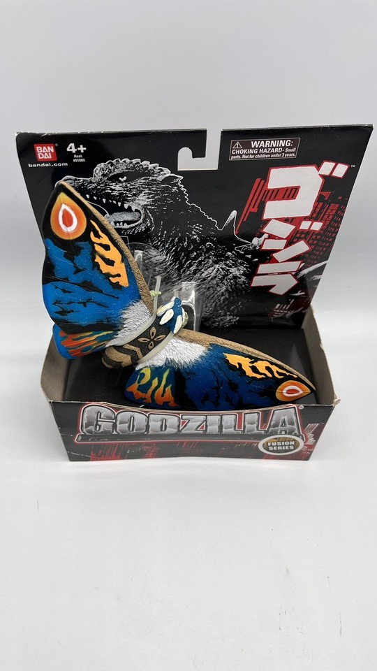 2012 Godzilla Rainbow Mothra Figure Bandai Toys Monster Vinyl Fusion ...