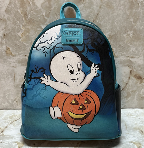 Loungefly Casper The Friendly Ghost Mini Backpack Teal Purse Jack O ...