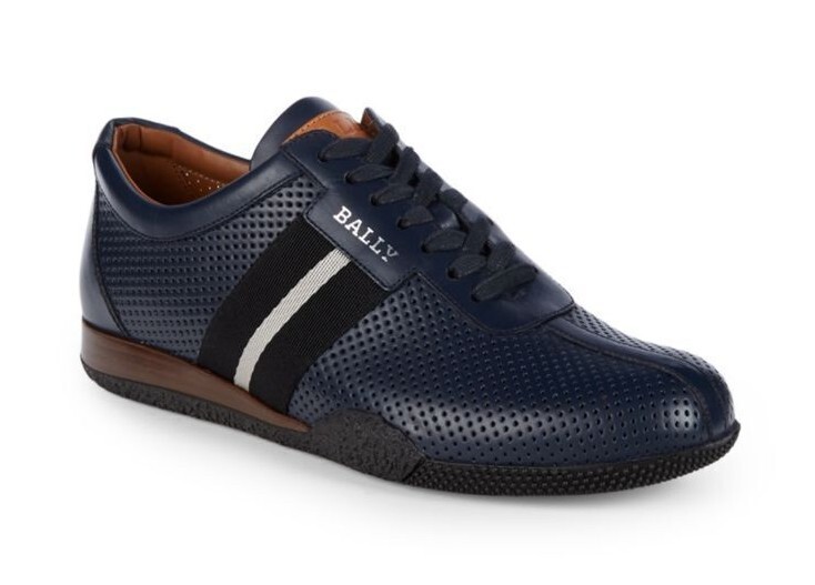 Bally Switzerland Frenz Perforated Lace-Up Sneakers Shoes Bally Switzerland Frenz Perforated Lace-Up Sneakers Shoes