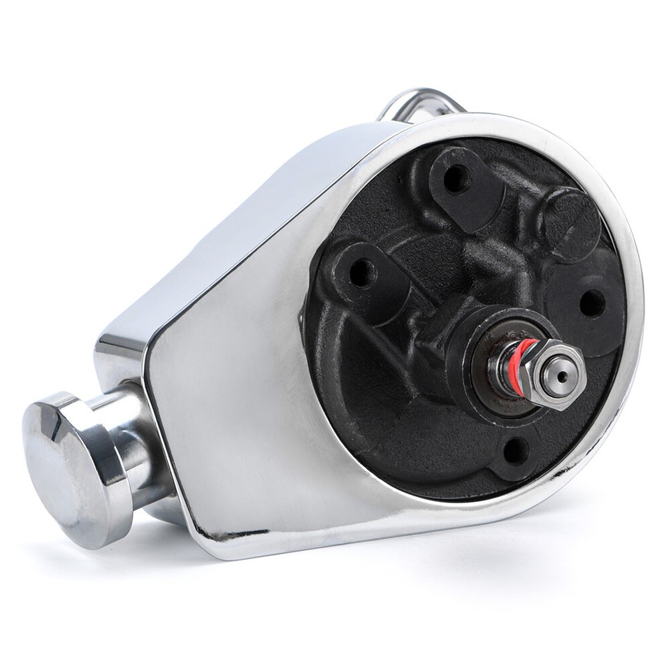 For SBC BBC Chevy Saginaw Key Way Style Power Steering Pump 283 350 454 ...