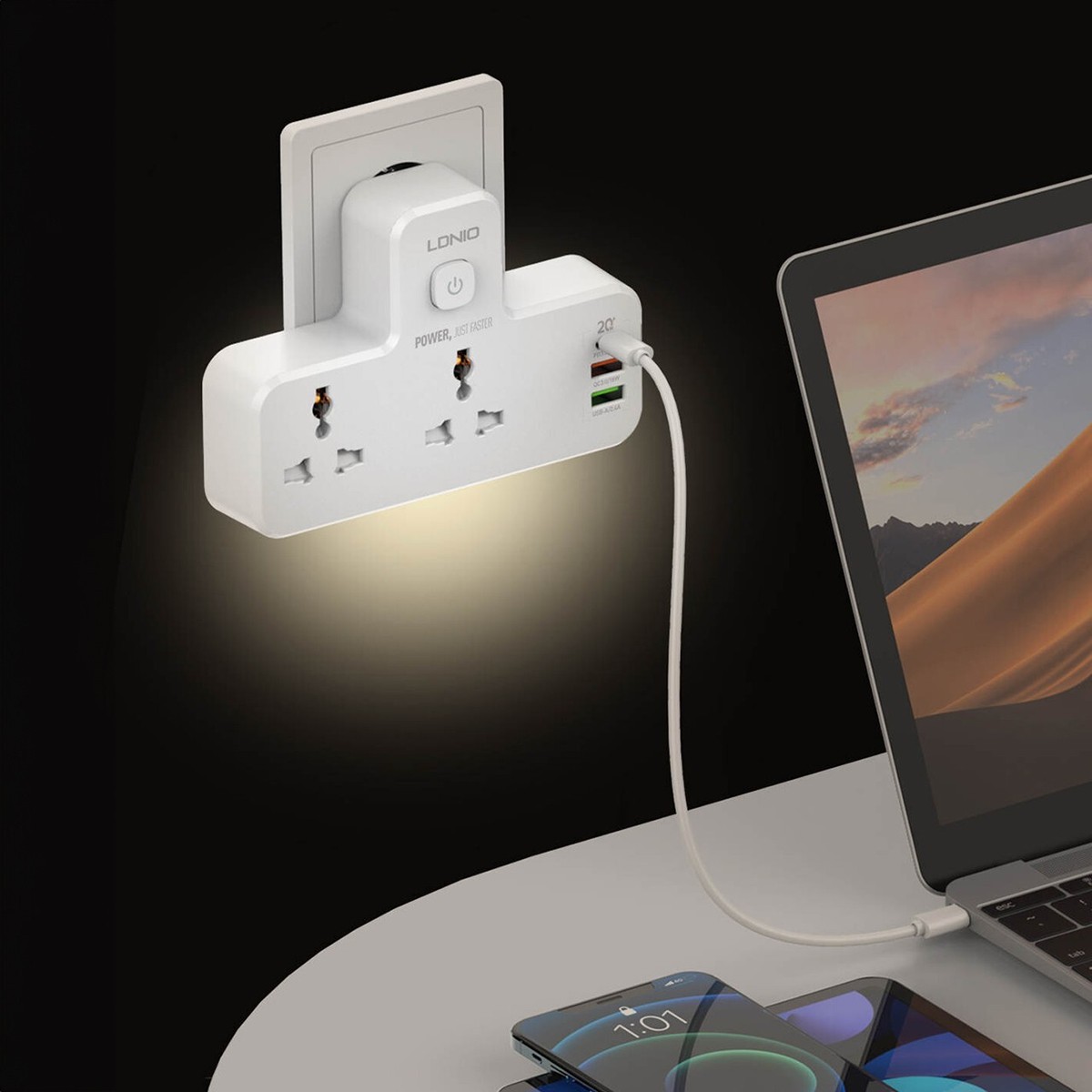 Multi Extension Cords For Computers Extension Board 8 Socket At