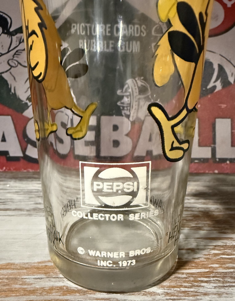 Vintage 1973 Pepsi Collector Henery Henry Hawk Warner Bros Looney ...