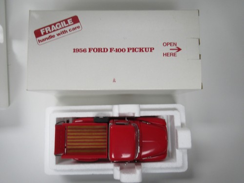 Danbury Mint Red 1956 Ford F-100 Pickup 1:24 Scale | eBay