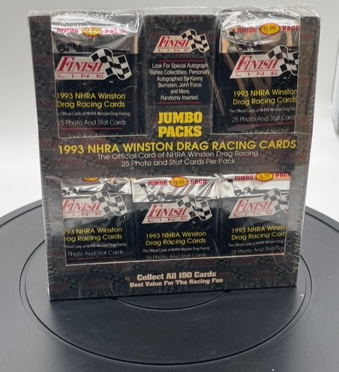 VRHTF NHRA VTG FINISH LINE WINSTON DRAG RACING CARDS -150 CARD SET ...